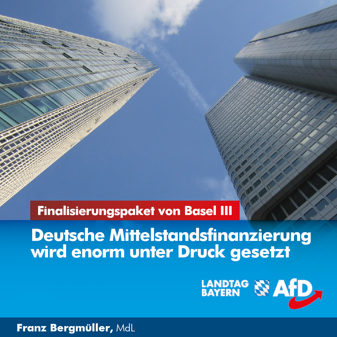 Finalisierungspaket Von Basel III Setzt Mittelstandsfinanzierung Unter Finalisierungspaket Von Basel III Setzt Mittelstandsfinanzierung Unter
