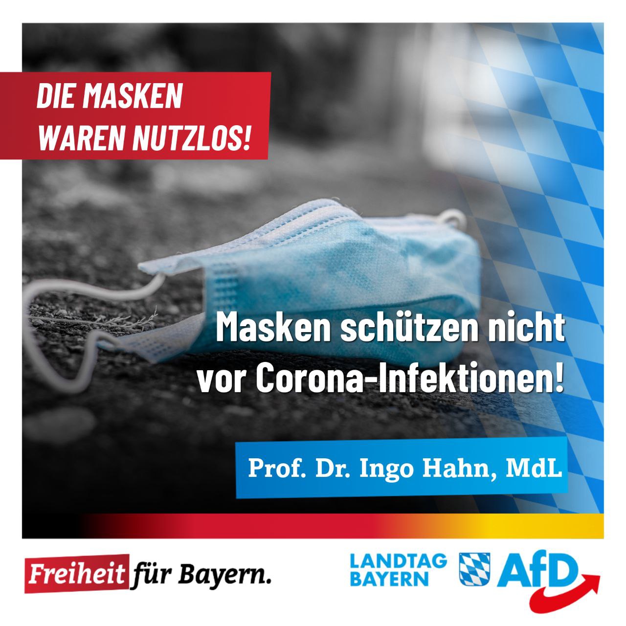 Ingo Hahn: Die Masken waren nutzlos! – Meta-Analyse zeigt: Masken ...